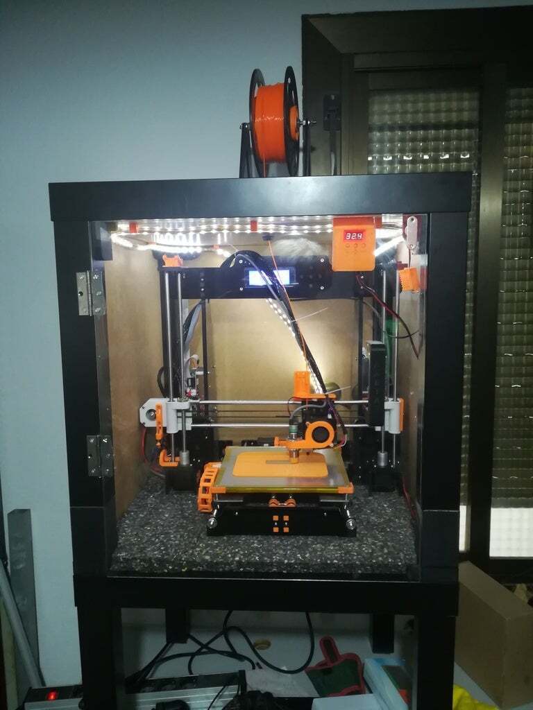 Free STL file My MDF Ikea LACK enclosure for ANET A8 🧞‍♂️ ・3D printing ...